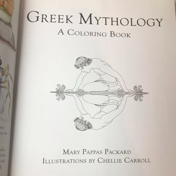 Office | 315 Greek Mythology Coloring Book Educational And Fun | Poshmark